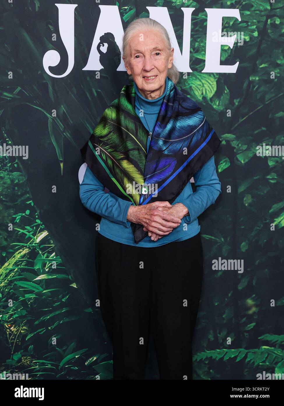 (FILE) Jane Goodall Dead At 91. Jane Goodall, the famed primatologist ...
