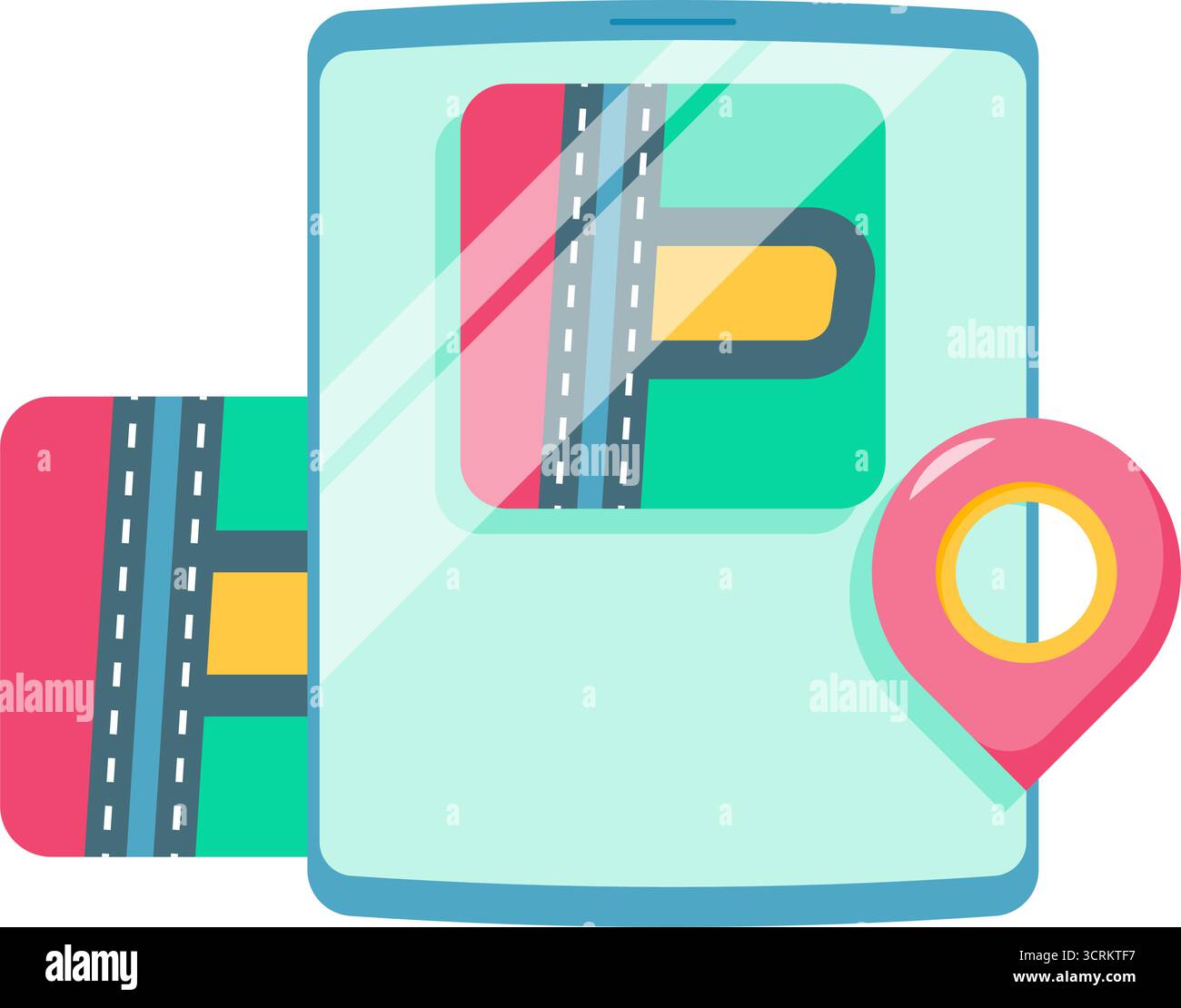 Direction pin Stock Vector Images - Alamy
