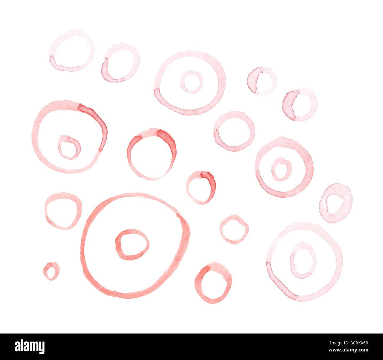 Abstract arrangement soft shapes Cut Out Stock Images & Pictures - Alamy