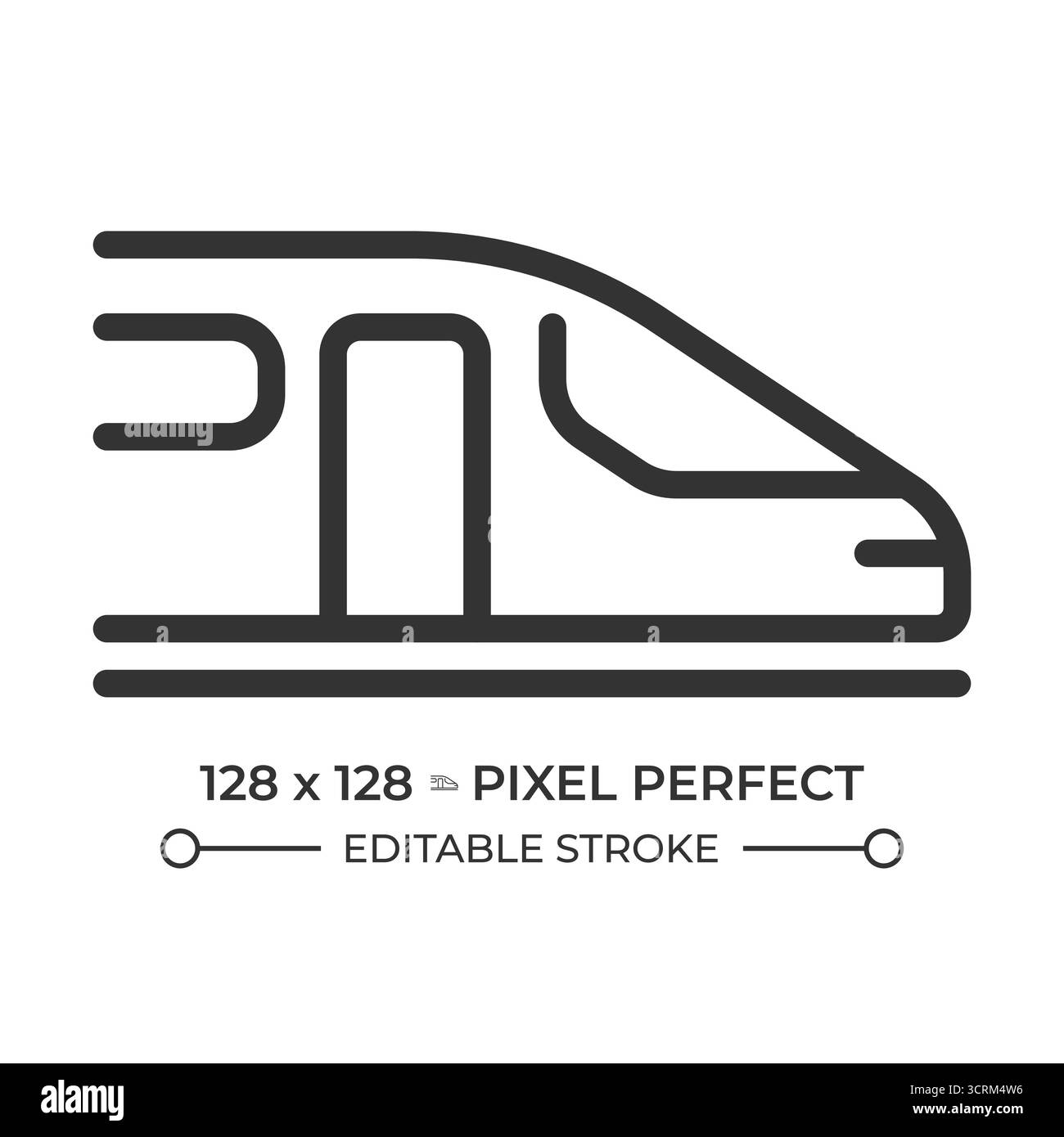 High speed train concept Black and White Stock Photos & Images - Alamy