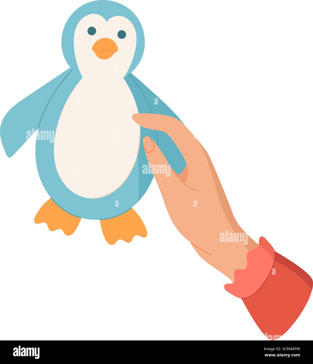 Children cartoon character holding Stock Vector Images - Alamy