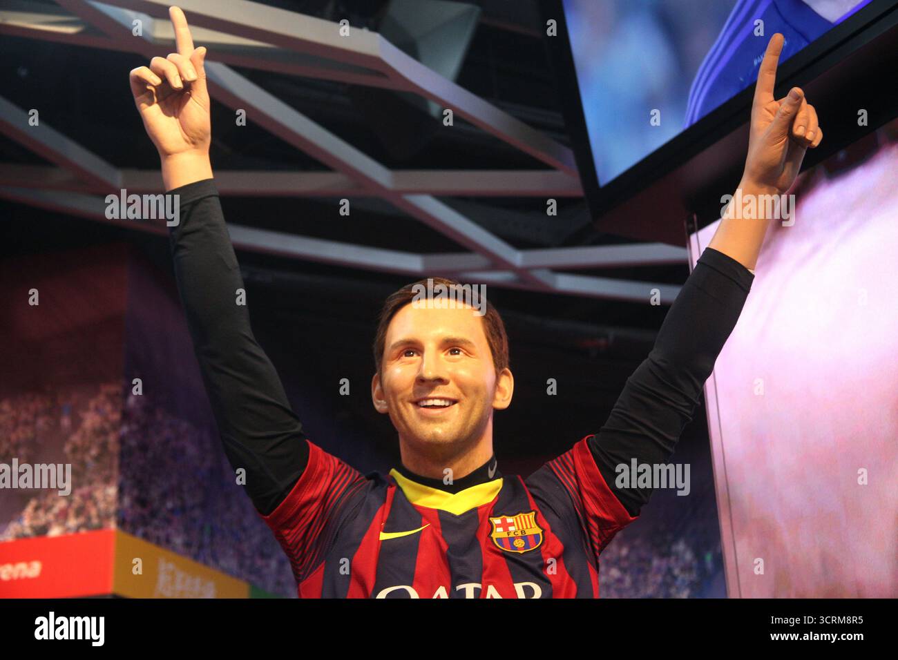 Wax figure of Athlete Messi in Madame Tussauds BEIJING, Beijing, China ...