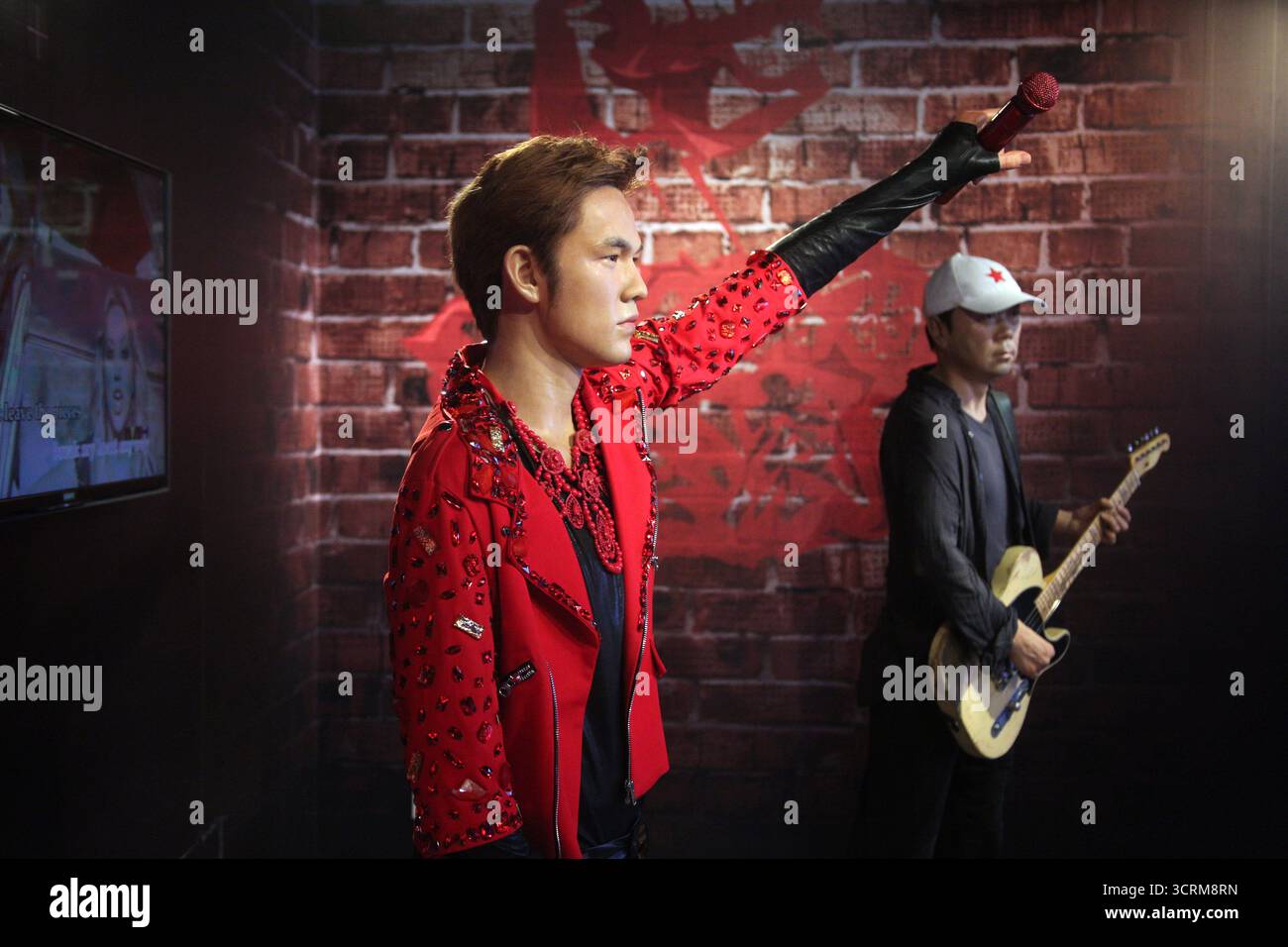 Wax figure of Singer Jay Chou in Madame Tussauds BEIJING, Beijing ...