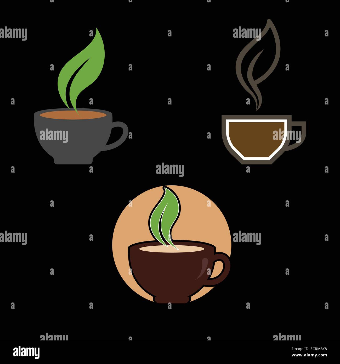 Sustainable cafe design Stock Vector Images - Alamy