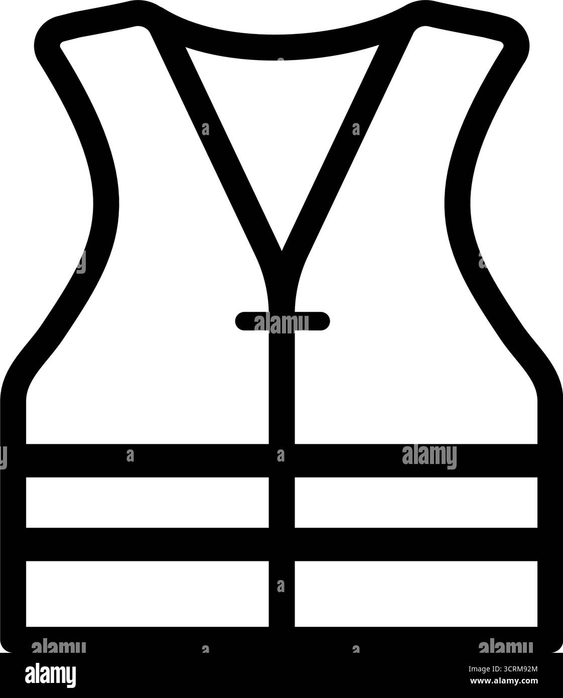 Outline simple vector vest Black and White Stock Photos & Images - Alamy