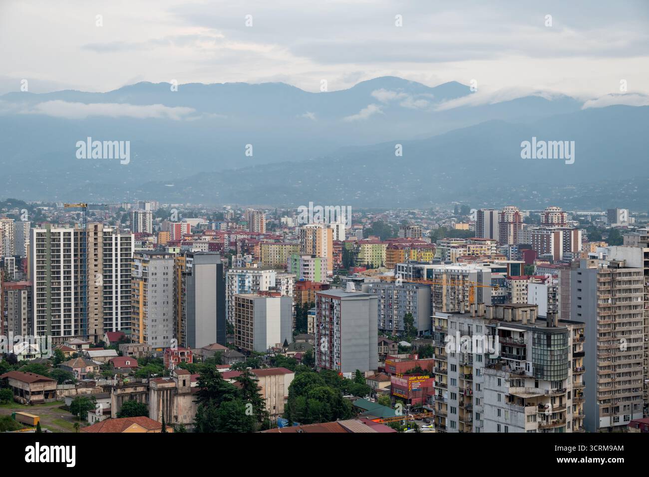 Batumi, Georgia - 6 August 2025: Cityscape of Batumi, second-largest ...