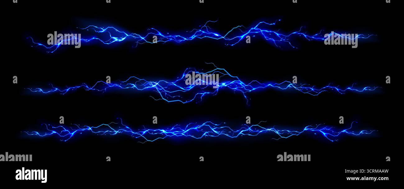 Blue thunder bolt patterns hi-res stock photography and images - Alamy