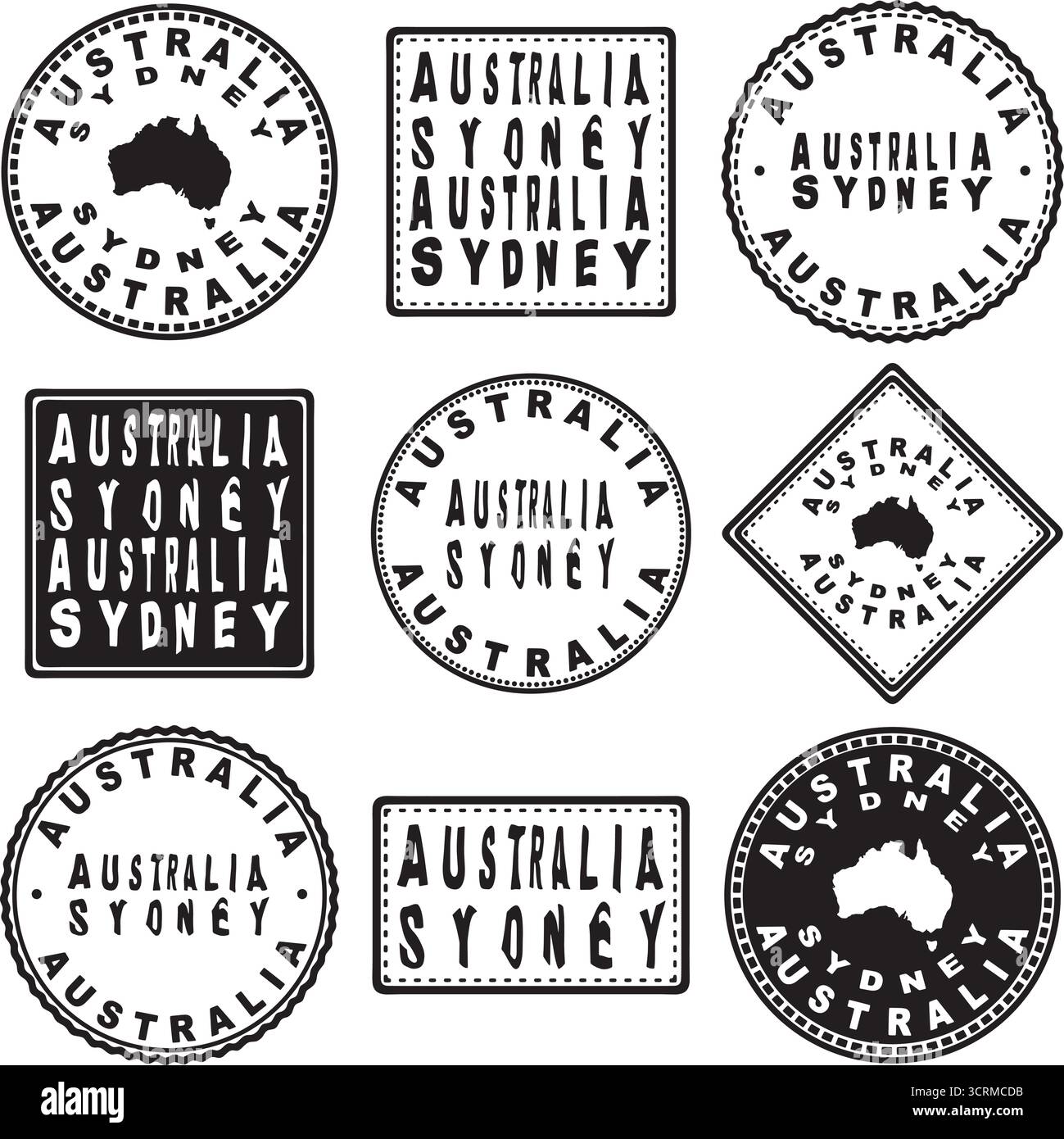 Australia postage stamp australian Cut Out Stock Images & Pictures - Alamy