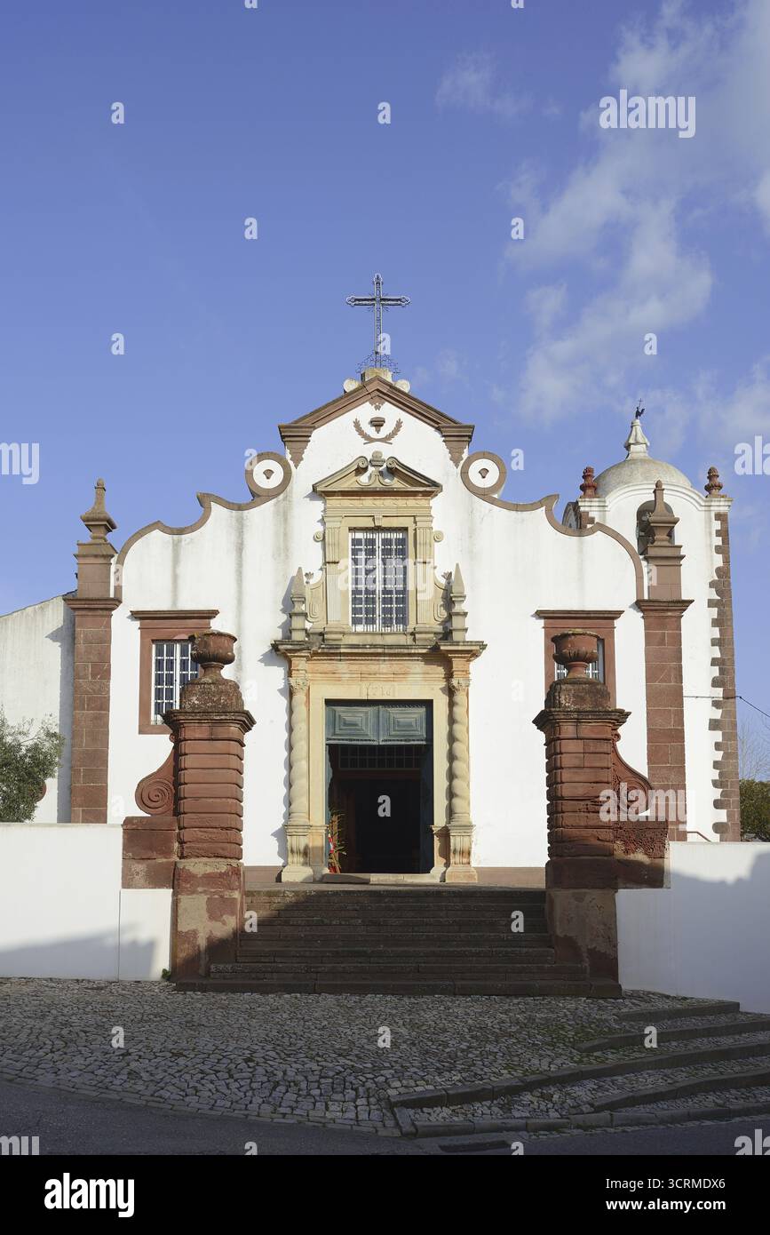 Church Igreja de Sao Bartolomeu de Messines, Algarve, Portugal Stock ...