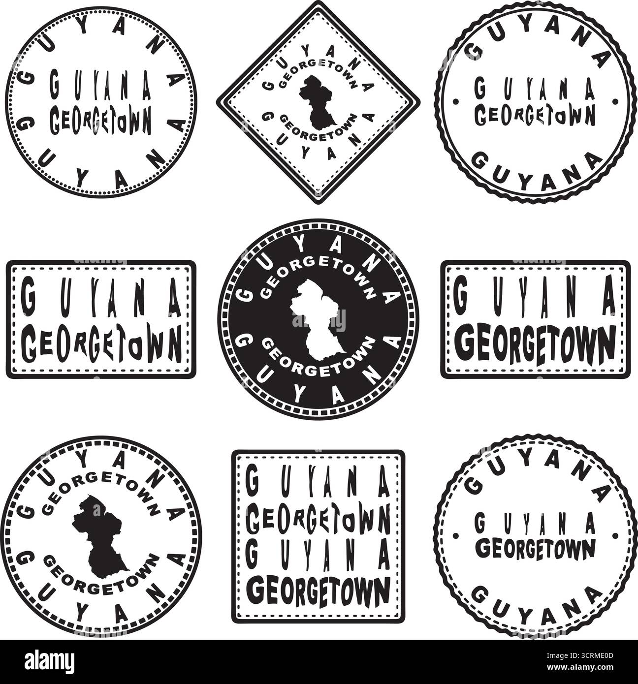 Georgetown tourism Stock Vector Images - Alamy