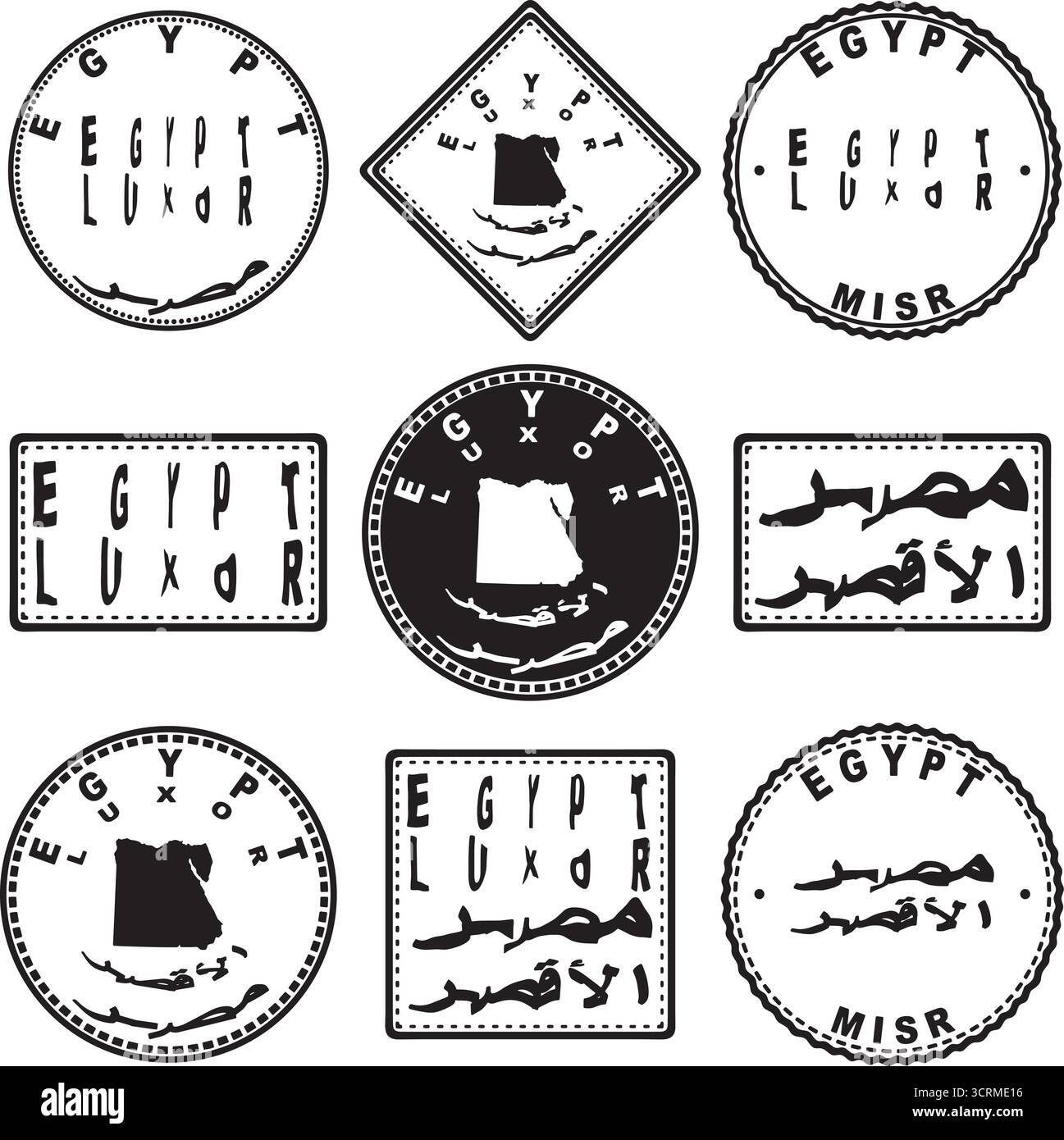 Civilization luxor Cut Out Stock Images & Pictures - Alamy