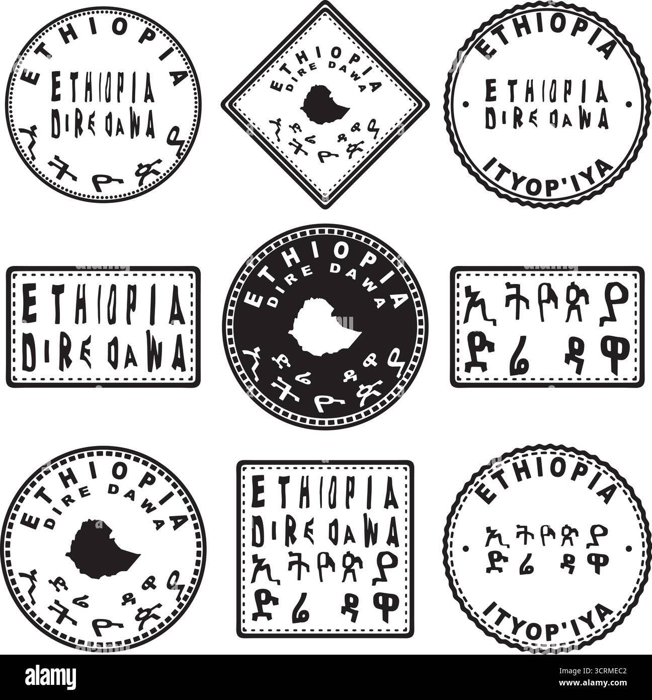 African regional identity Stock Vector Images - Alamy