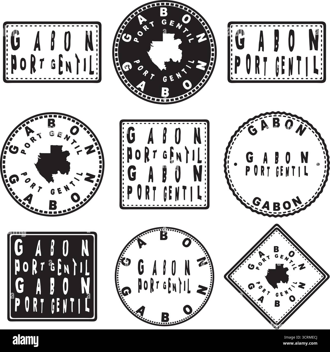 Gabon economy Cut Out Stock Images & Pictures - Alamy