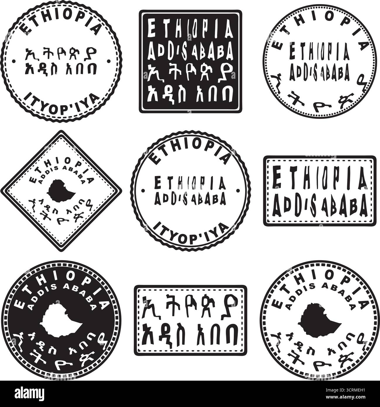 Ethiopia identity Stock Vector Images - Alamy