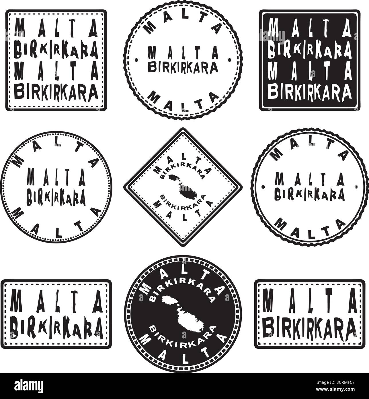 Birkirkara Stock Vector Images - Alamy