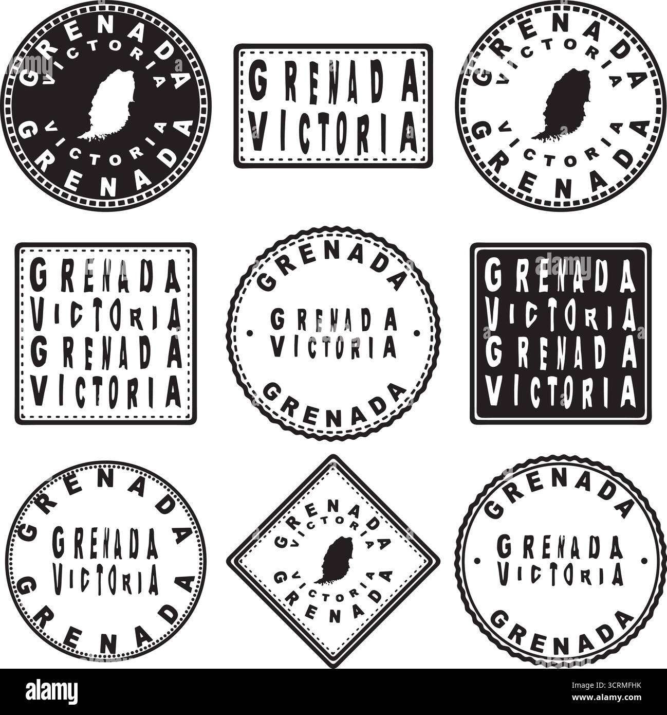 Grenada tourism Stock Vector Images - Alamy