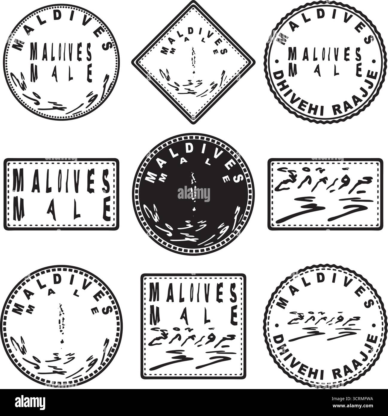 Maldives identity Cut Out Stock Images & Pictures - Alamy