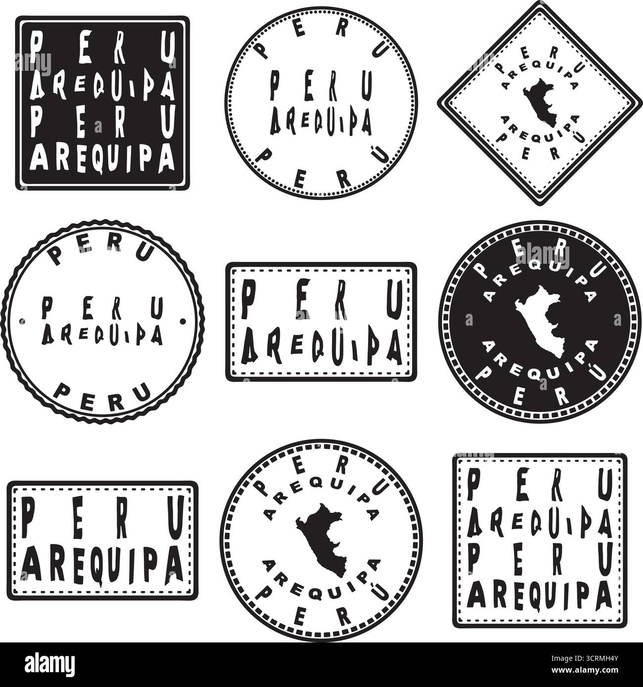 Arequipa perú Stock Vector Images - Alamy