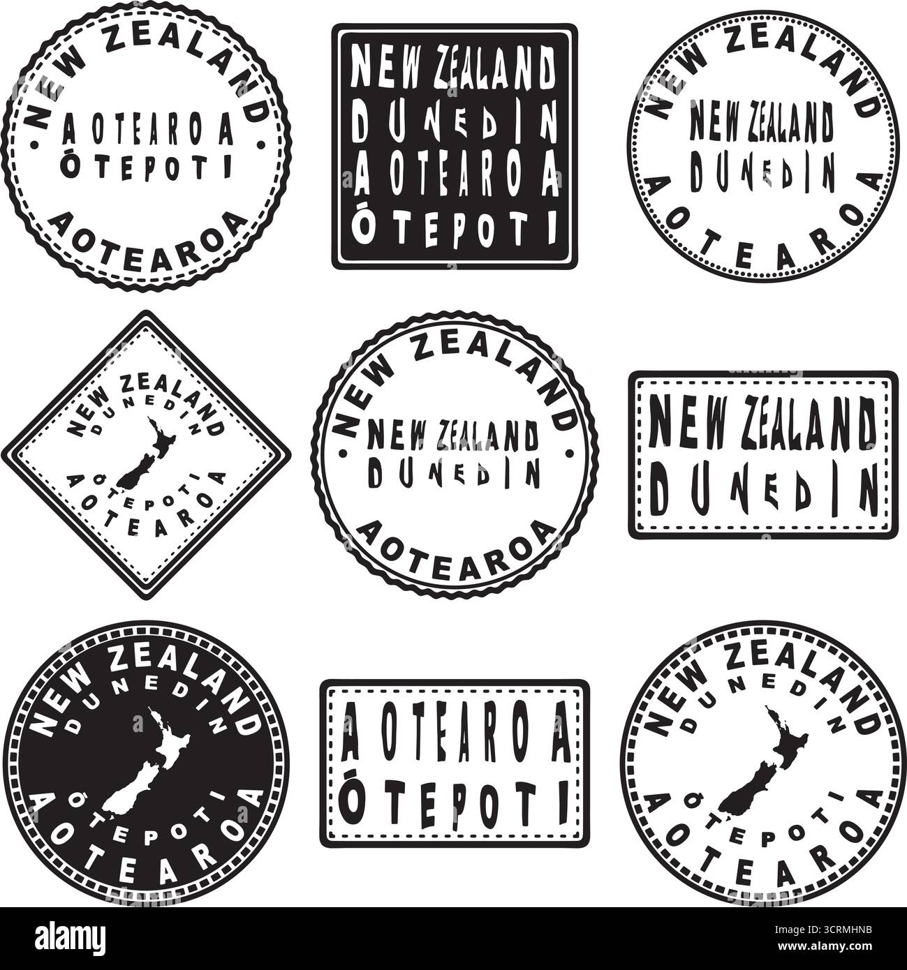 New zealand identity Stock Vector Images - Alamy