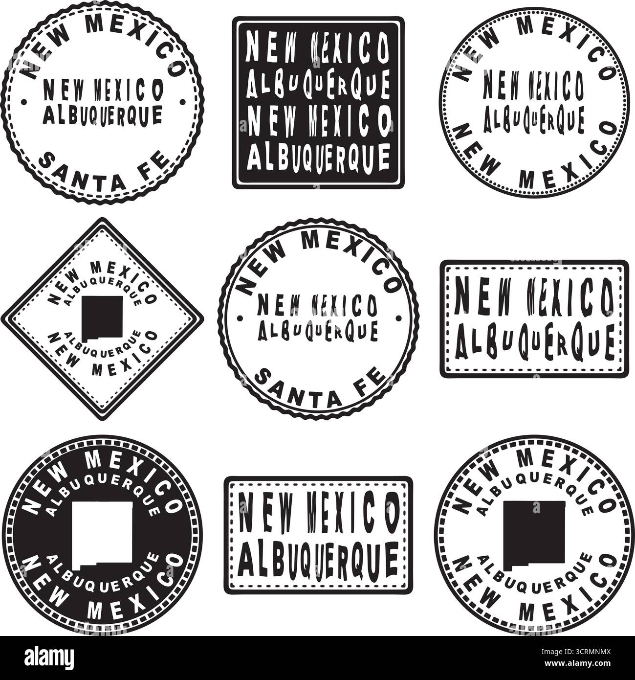 New mexico history Stock Vector Images - Alamy