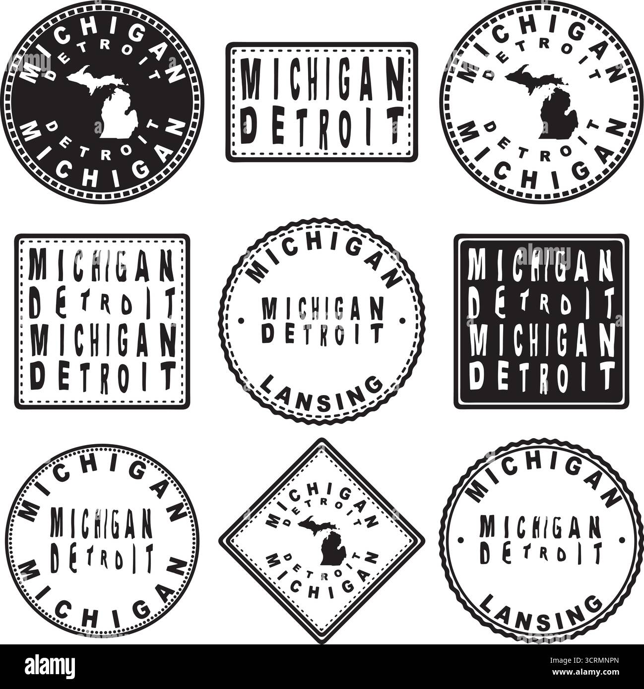 Detroit lakes Cut Out Stock Images & Pictures - Alamy