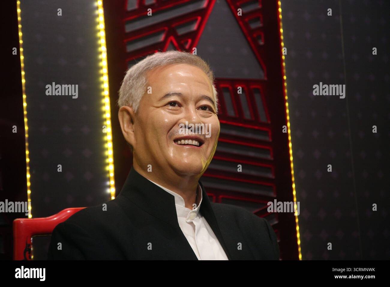 BEIJING, CHINA - SEPTEMBER 30, 2025 - Wax figure of actor Zhao Benshan ...