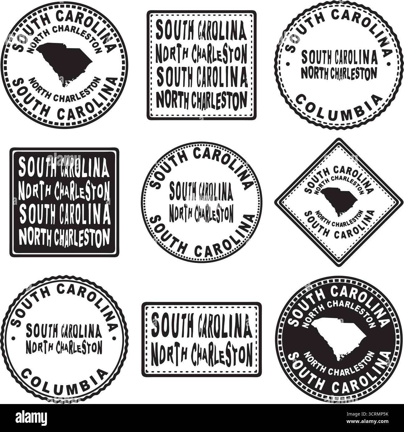 North charleston south carolina Cut Out Stock Images & Pictures - Alamy