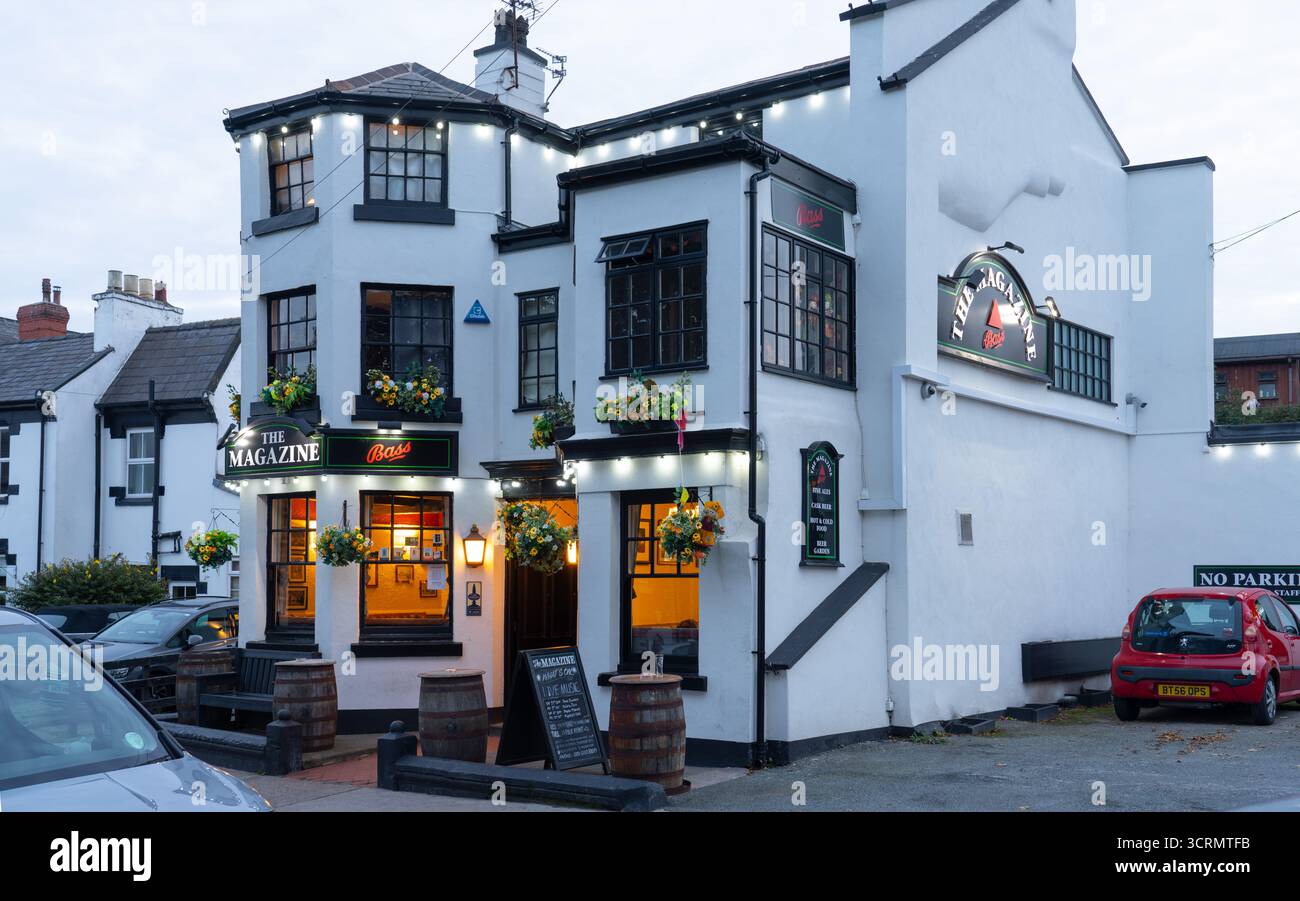 The Magazine Hotel, Wallasey, the Wirral. Built in 1759, pictured here ...