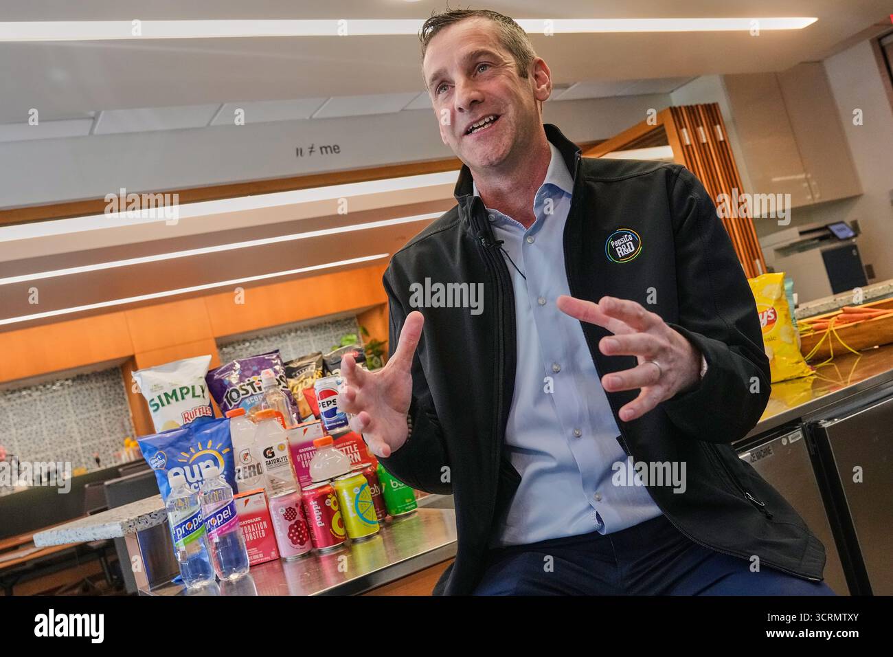 Damien Browne, vice president of research and development for PepsiCo's ...