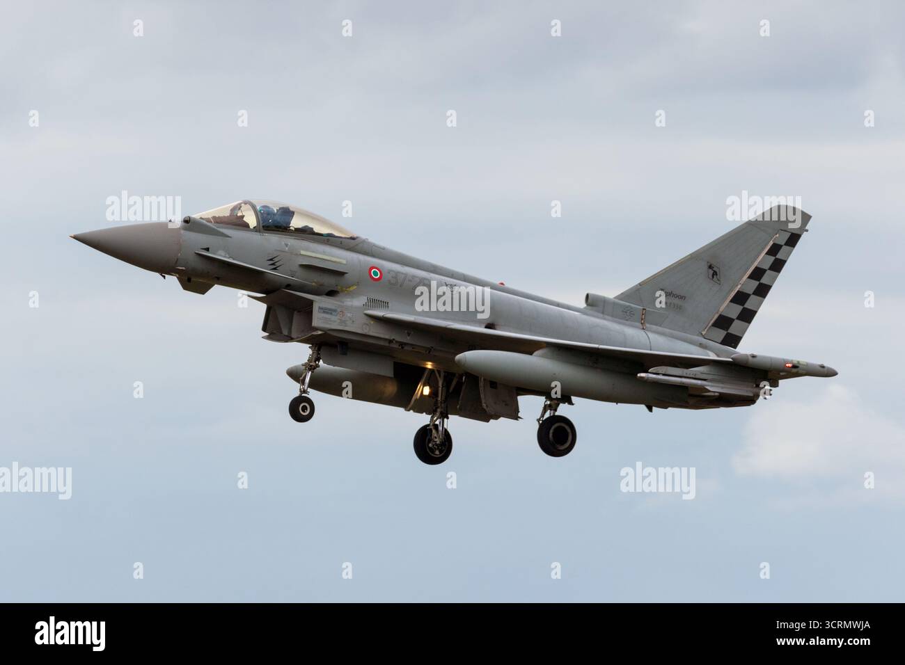 Italian Air Force Typhoon during Cobra Warrior Stock Photo - Alamy