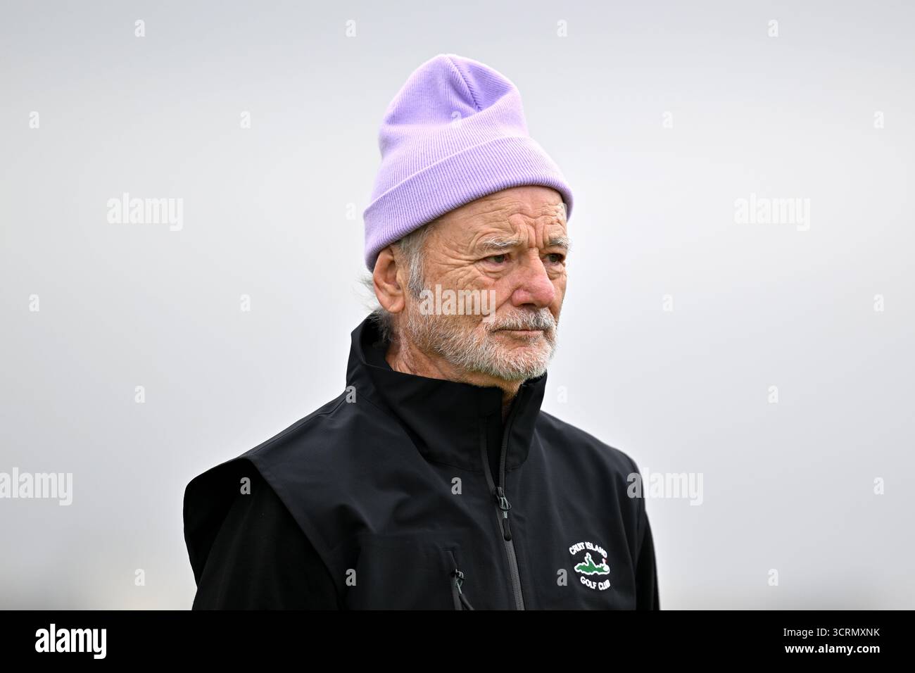 Actor Bill Murray during day one of the 2025 Alfred Dunhill Links ...