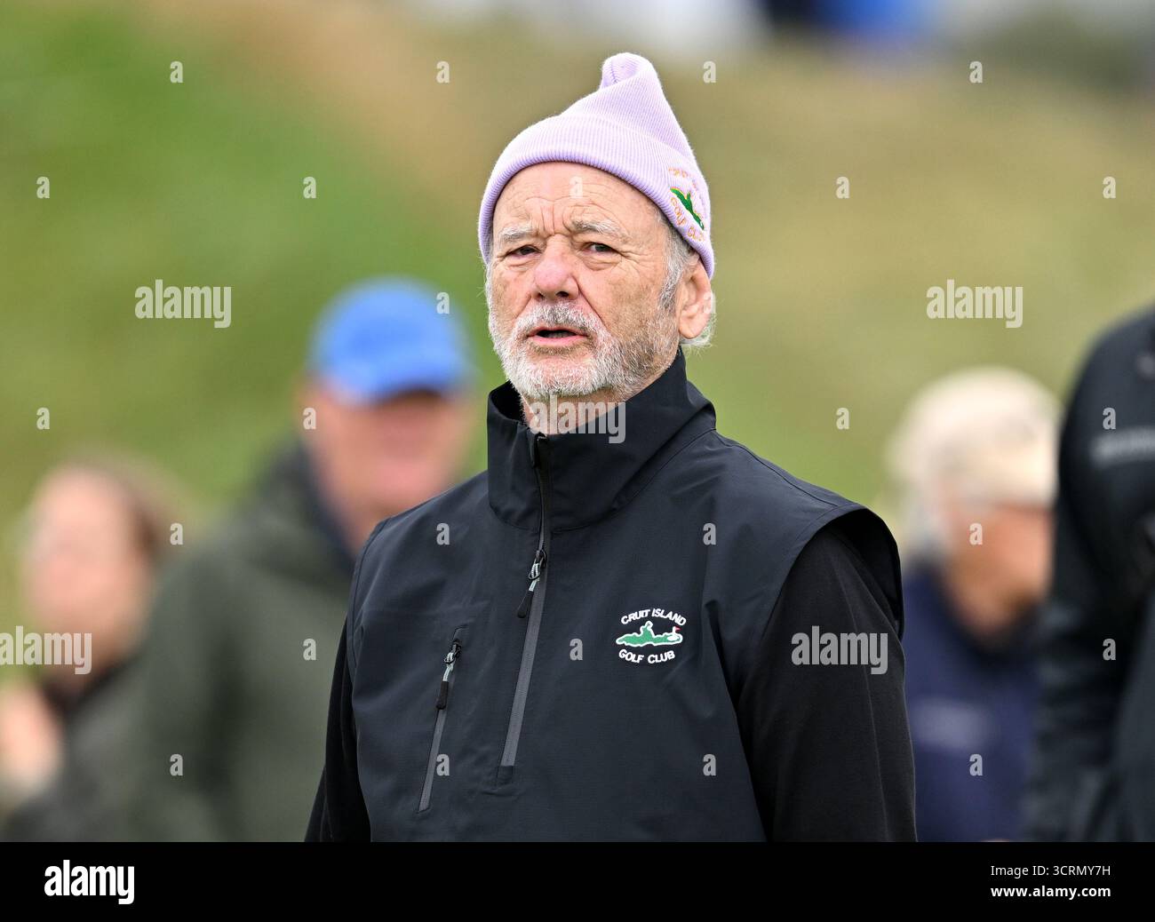 Actor Bill Murray during day one of the 2025 Alfred Dunhill Links ...