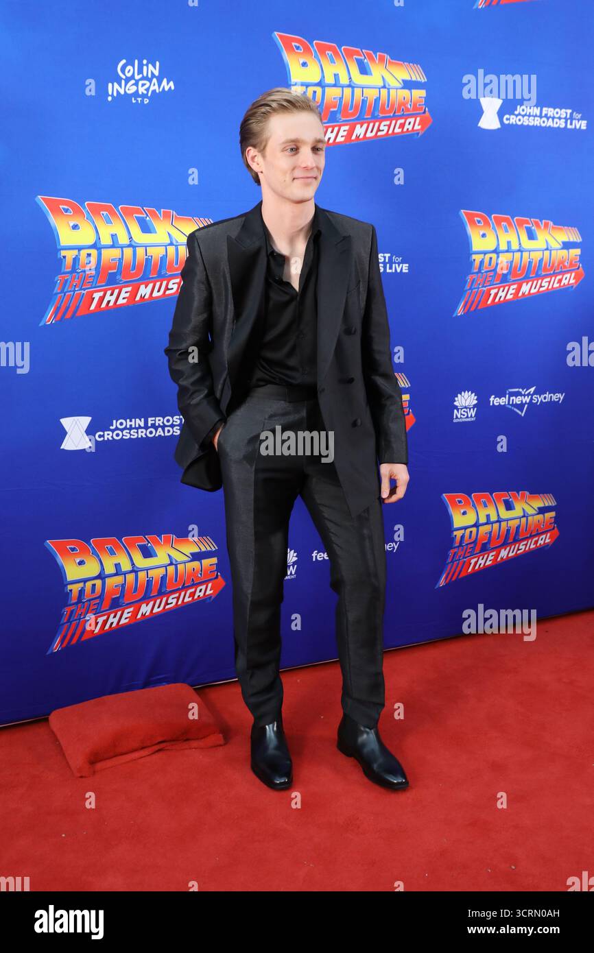 Sydney, NSW, Australia. 2nd October 2025. Lead actor Axel Duffy attends ...