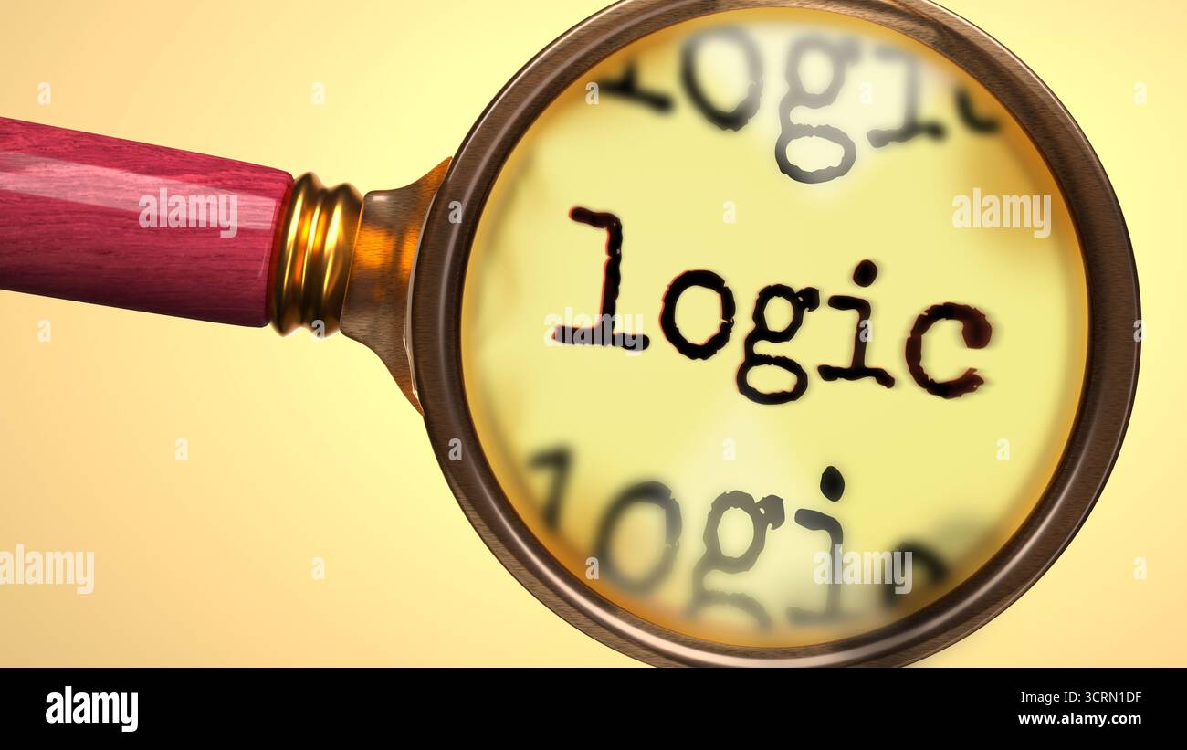 Explain logic hi-res stock photography and images - Alamy