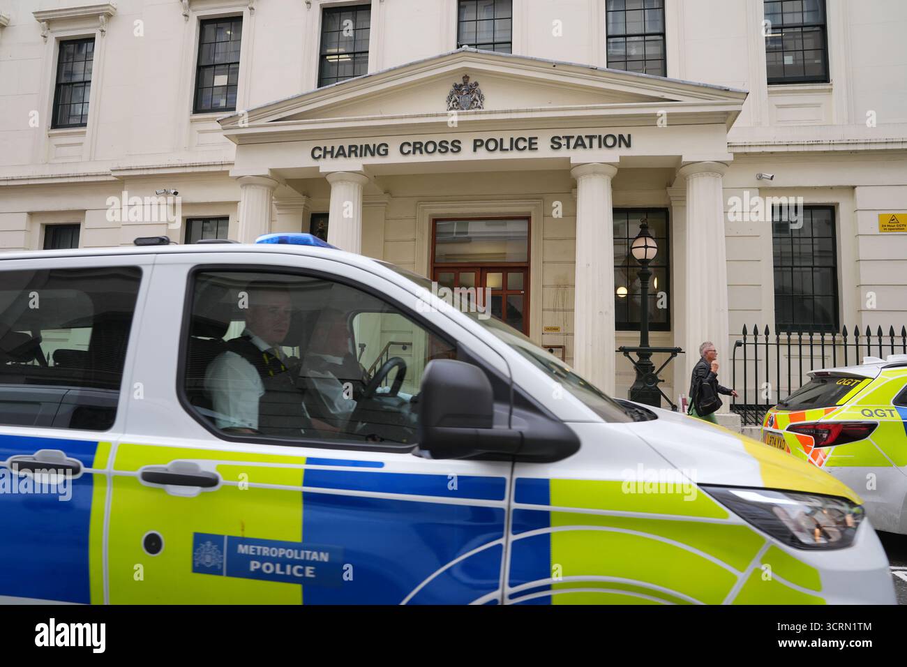 A general view of Charing Cross police station in London. Metropolitan ...