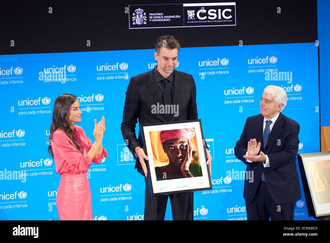 Queen Letizia of Spain, Pau Gasol attended UNICEF Spain 2025 awards ...