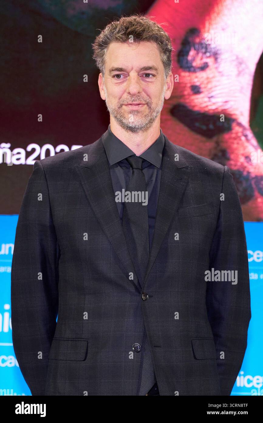 Pau Gasol attended UNICEF Spain 2025 awards ceremony at Consejo ...