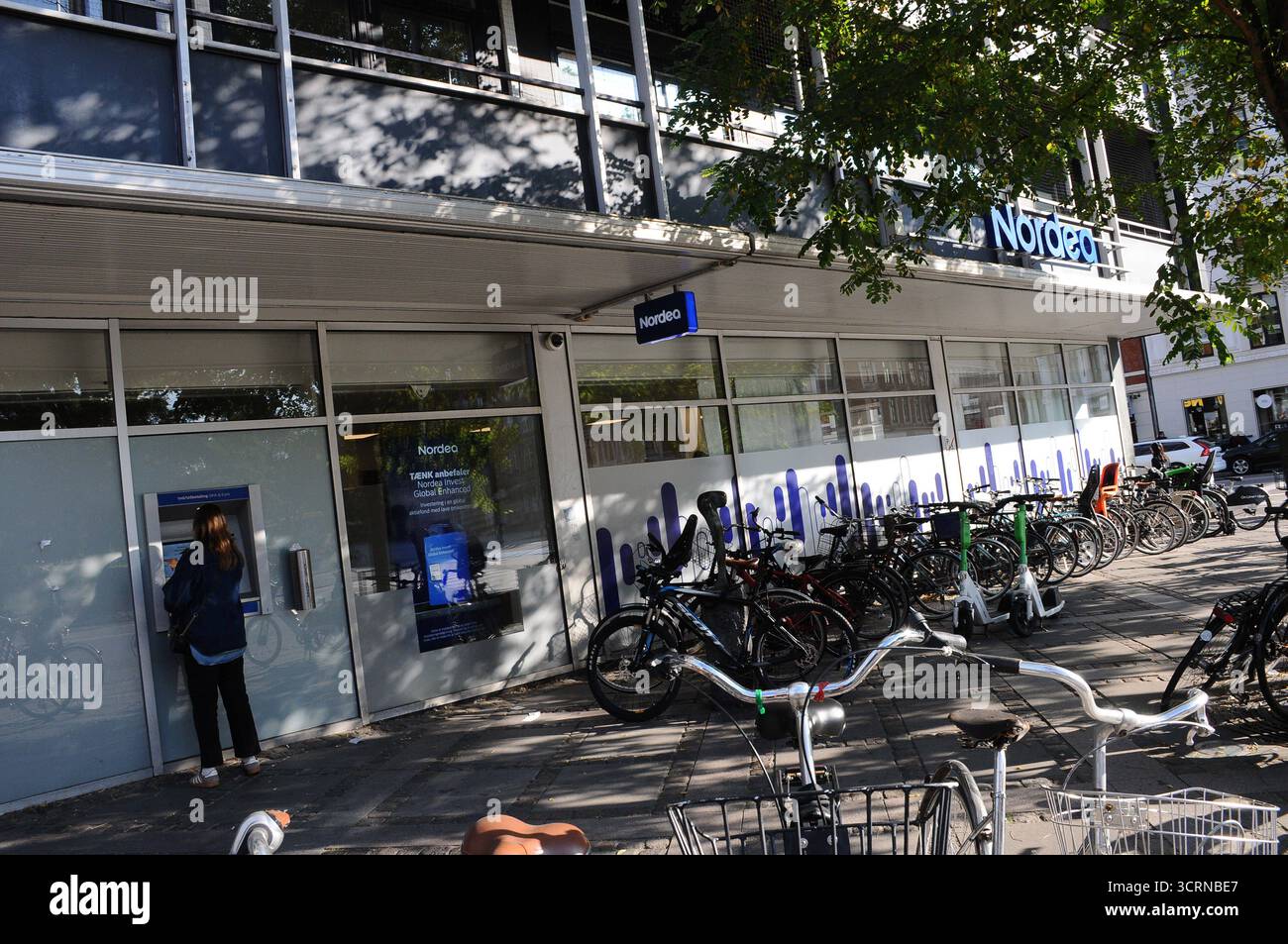 Copenhagen/ Denmark/02 OCTOBER 2025/Nordea bank in danish capital ...