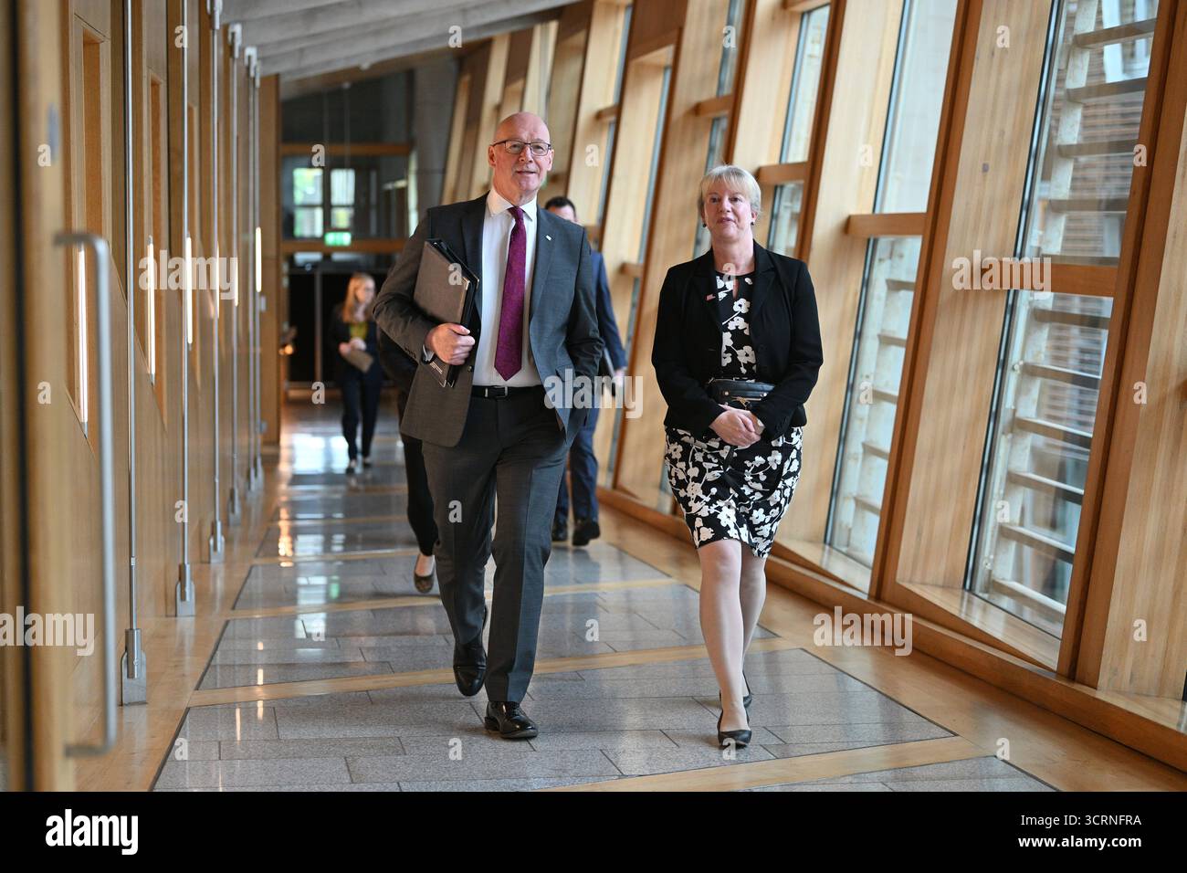 Edinburgh Scotland, UK 02 October 2025. First Minister John Swinney MSP ...