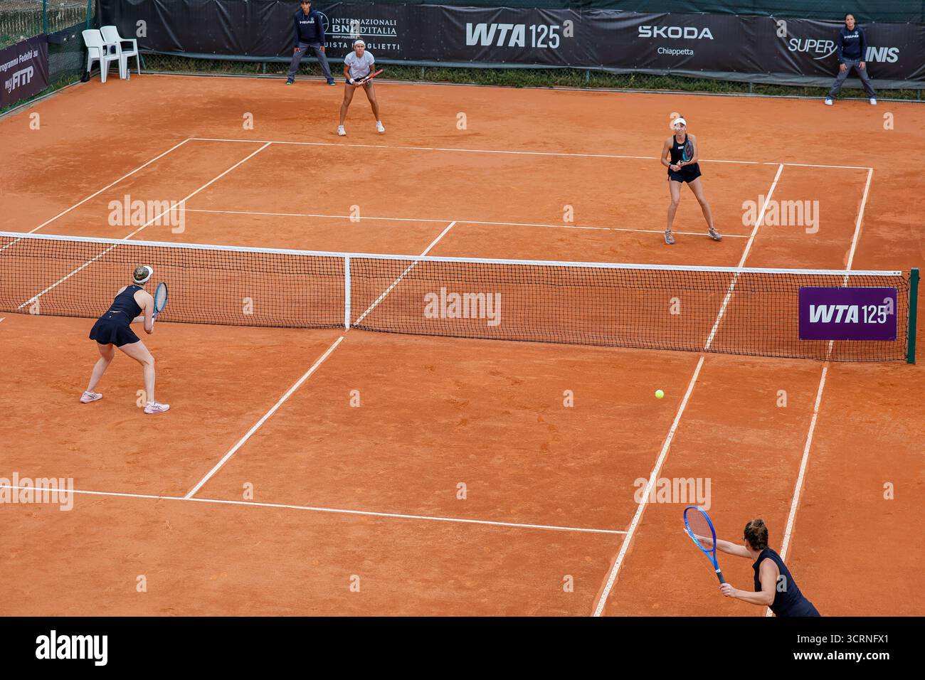 Double Alicia Barnett and Elixane Lechemia vs Aliona Bolsova and ...