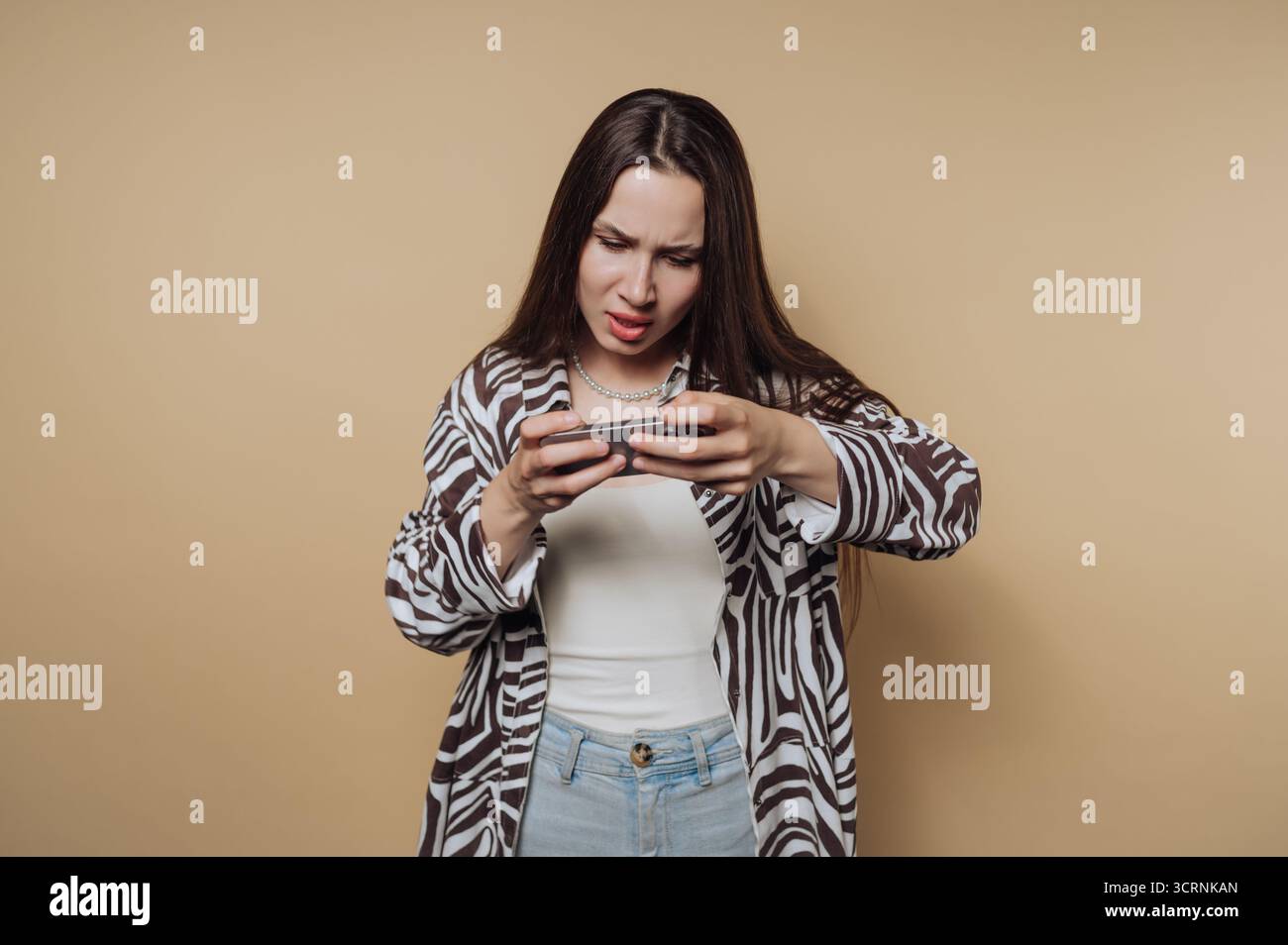 Zebra patterned jacket hi-res stock photography and images - Alamy