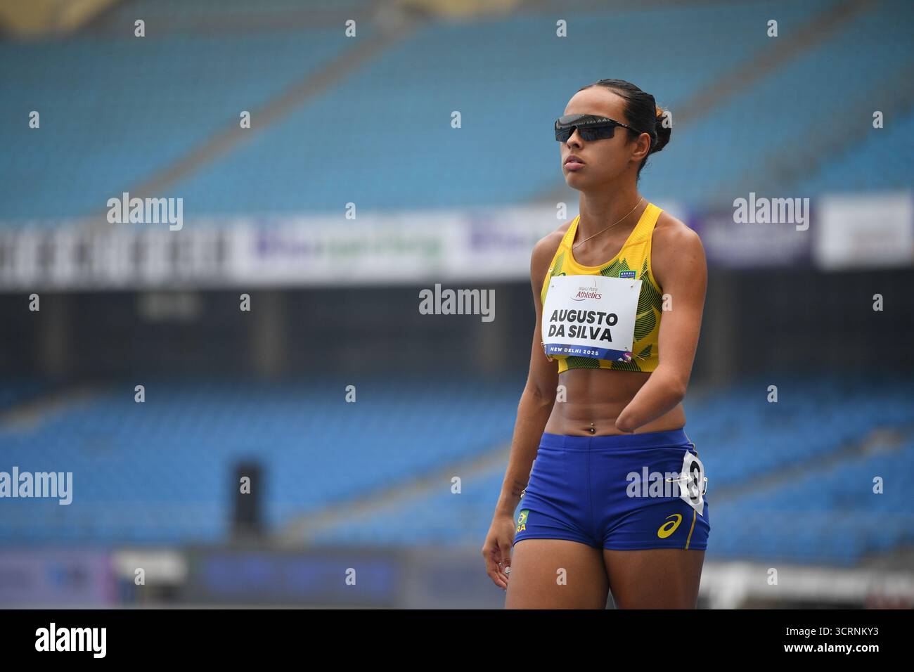New Delhi, India. 02nd Oct, 2025. Da silva Fernanda of Brazil won Gold ...