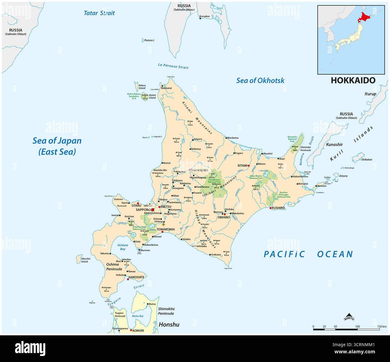 Range island Cut Out Stock Images & Pictures - Alamy