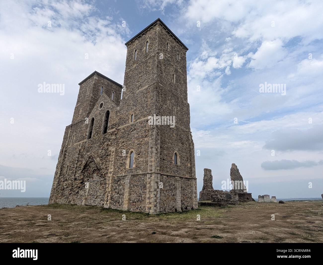 Moody view ancient towers hi-res stock photography and images - Alamy