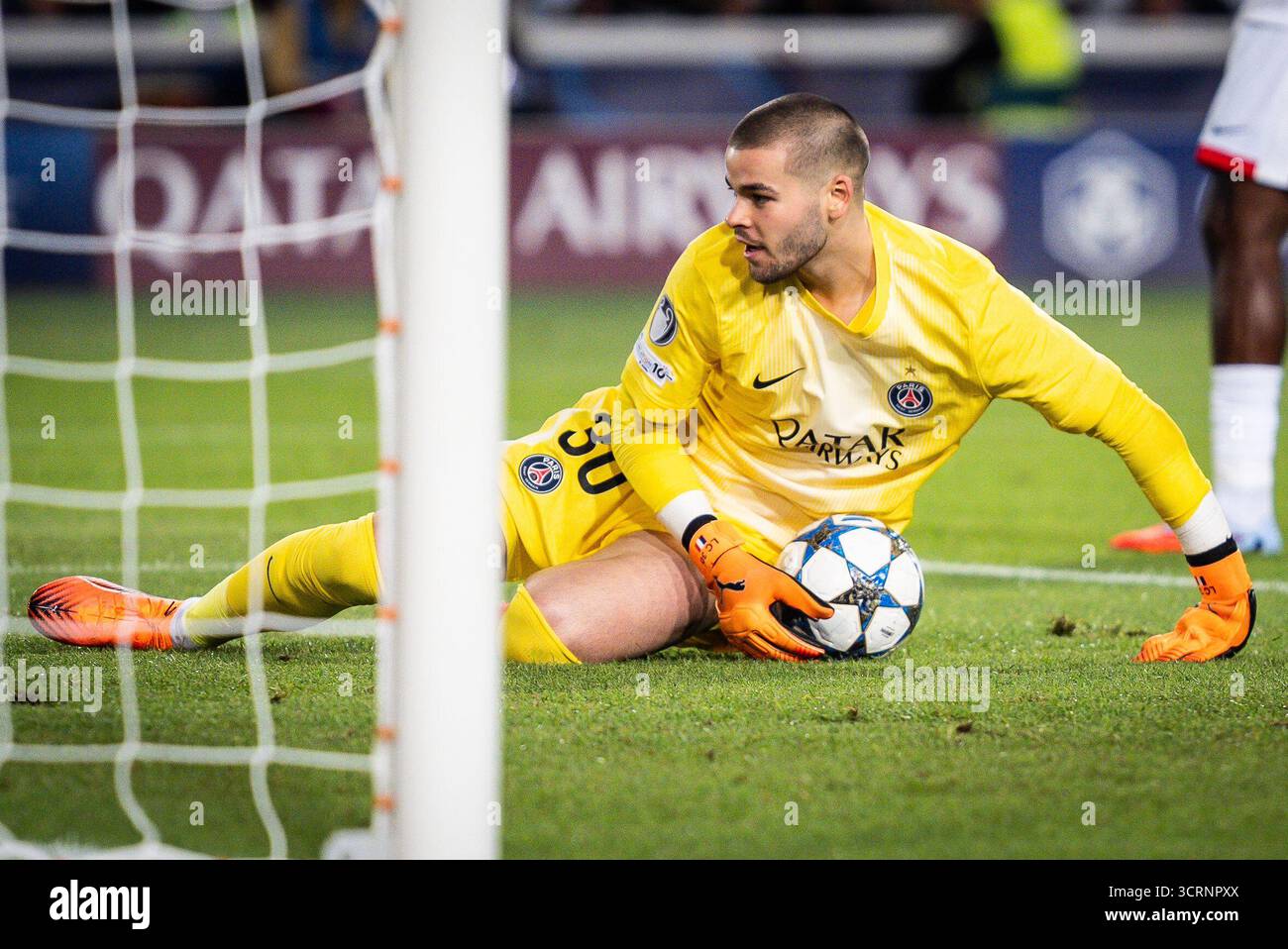 Lucas CHEVALIER of PSG during the UEFA Champions League, League phase ...