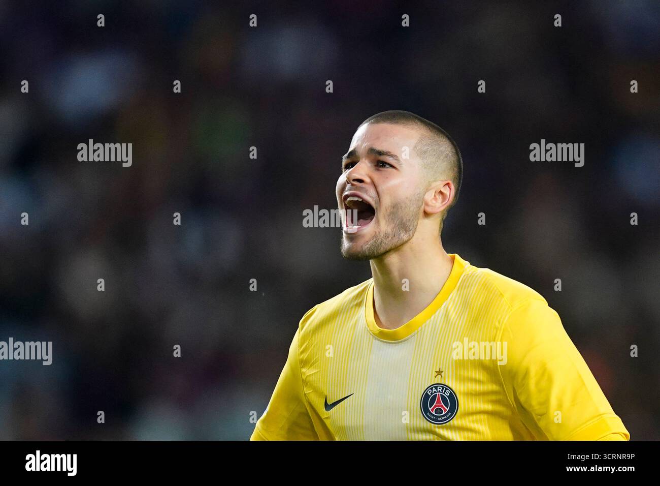 Lucas Chevalier of Paris Saint Germain FC during the UEFA Champions ...