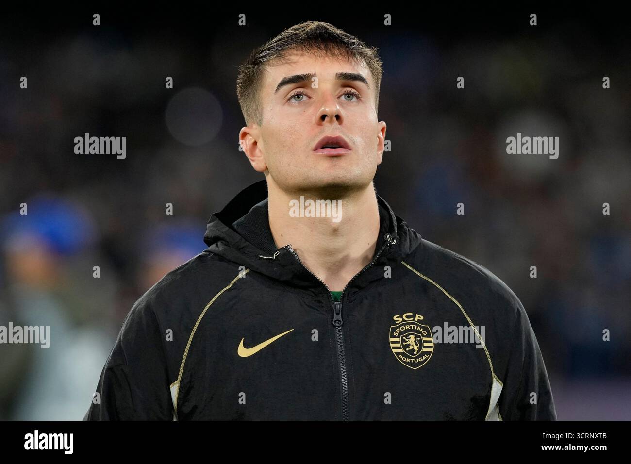 Naples, Italy. 1 Oct, 2025. Ivan Fresneda of Sporting CP during the ...