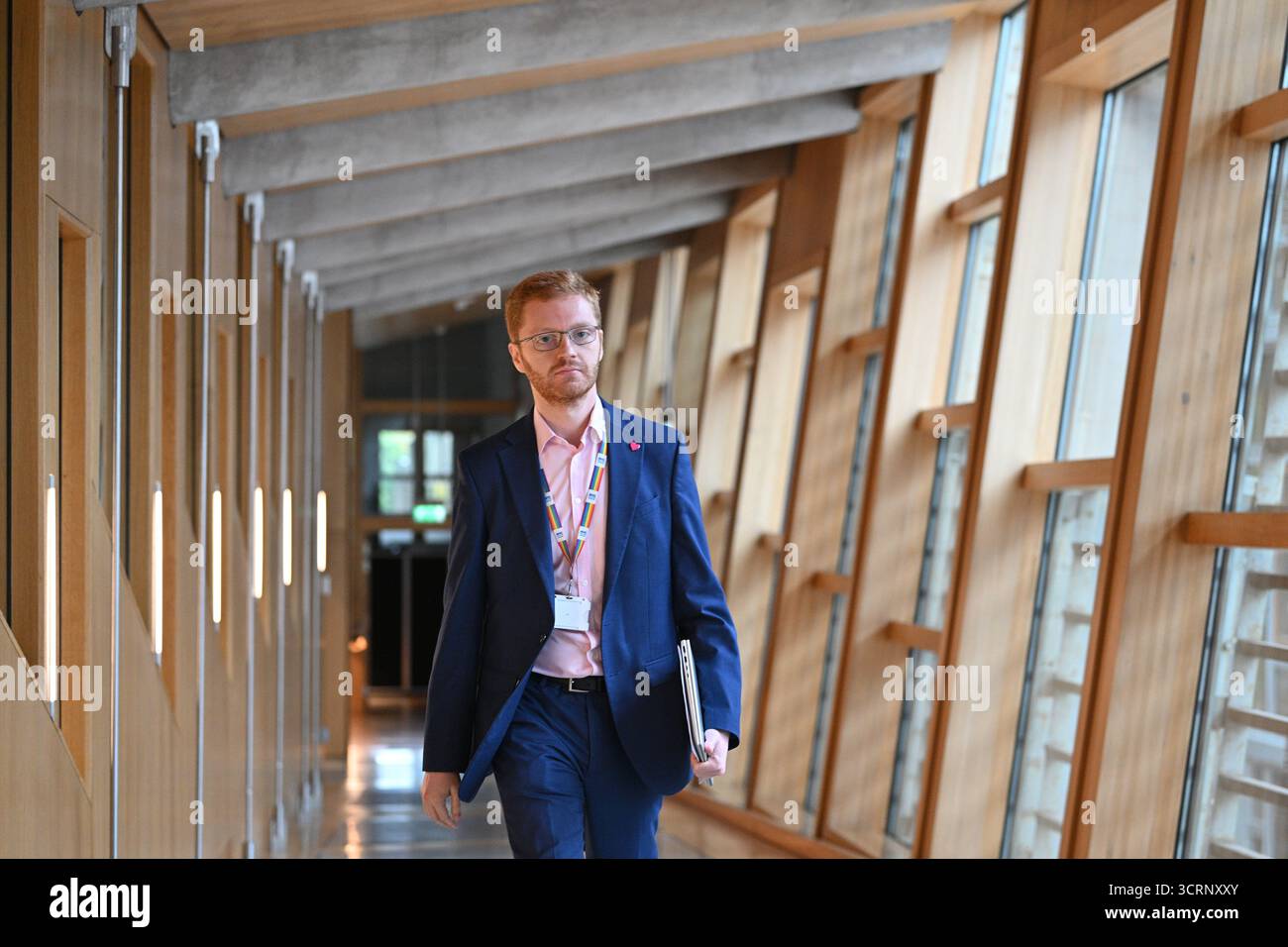 Edinburgh Scotland, UK 02 October 2025. Ross Greer MSP at the Scottish ...