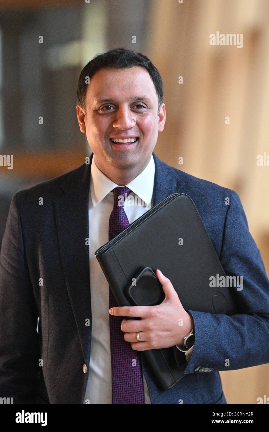 Edinburgh Scotland, UK 02 October 2025. Scottish Labour leader Anas ...