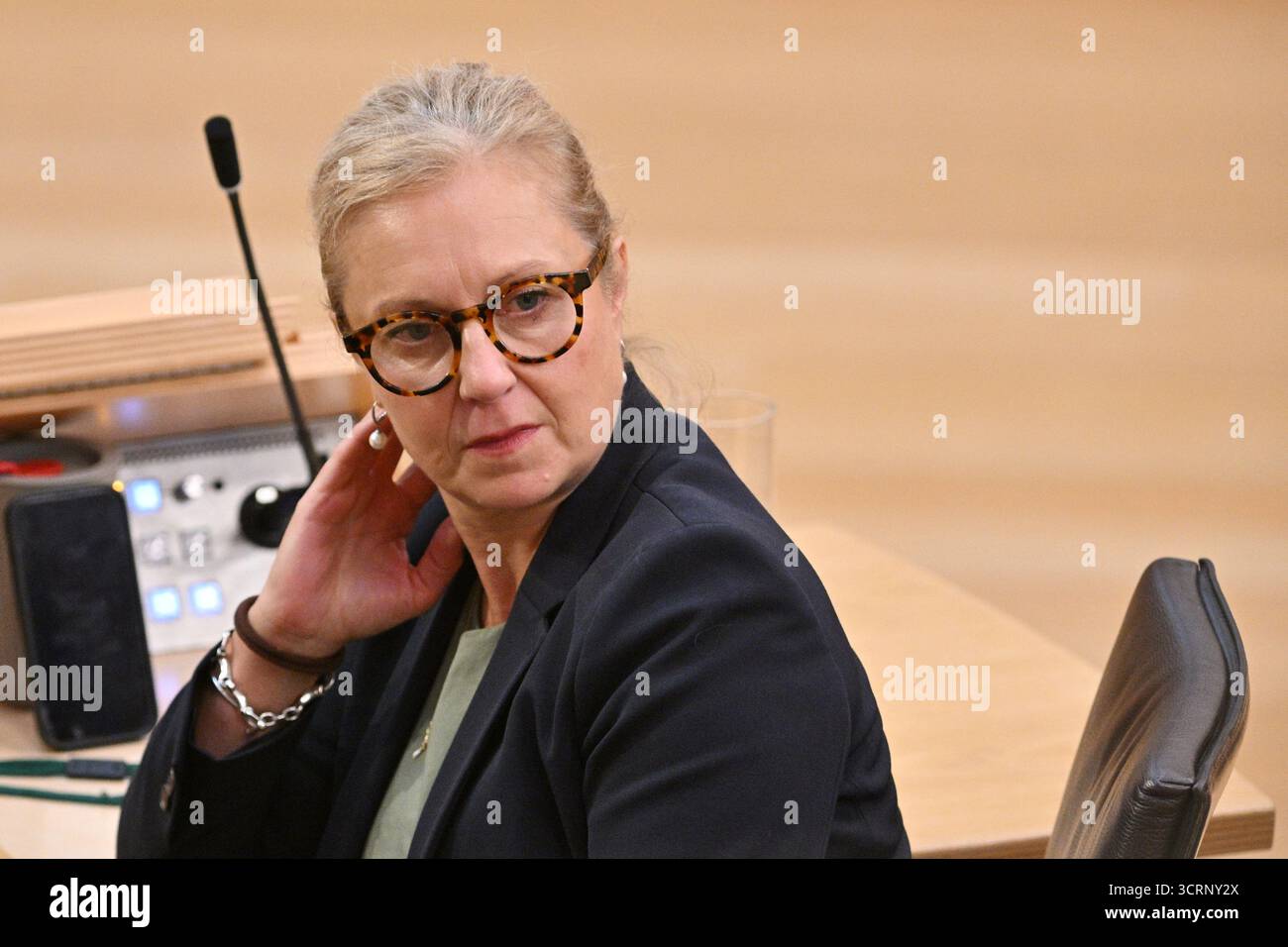 Edinburgh Scotland, UK 02 October 2025. Rachael Hamilton MSP at the ...